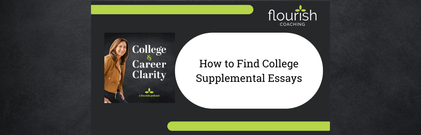 Find College Supplemental Essays Early: Your Teen's Secret Advantage ...